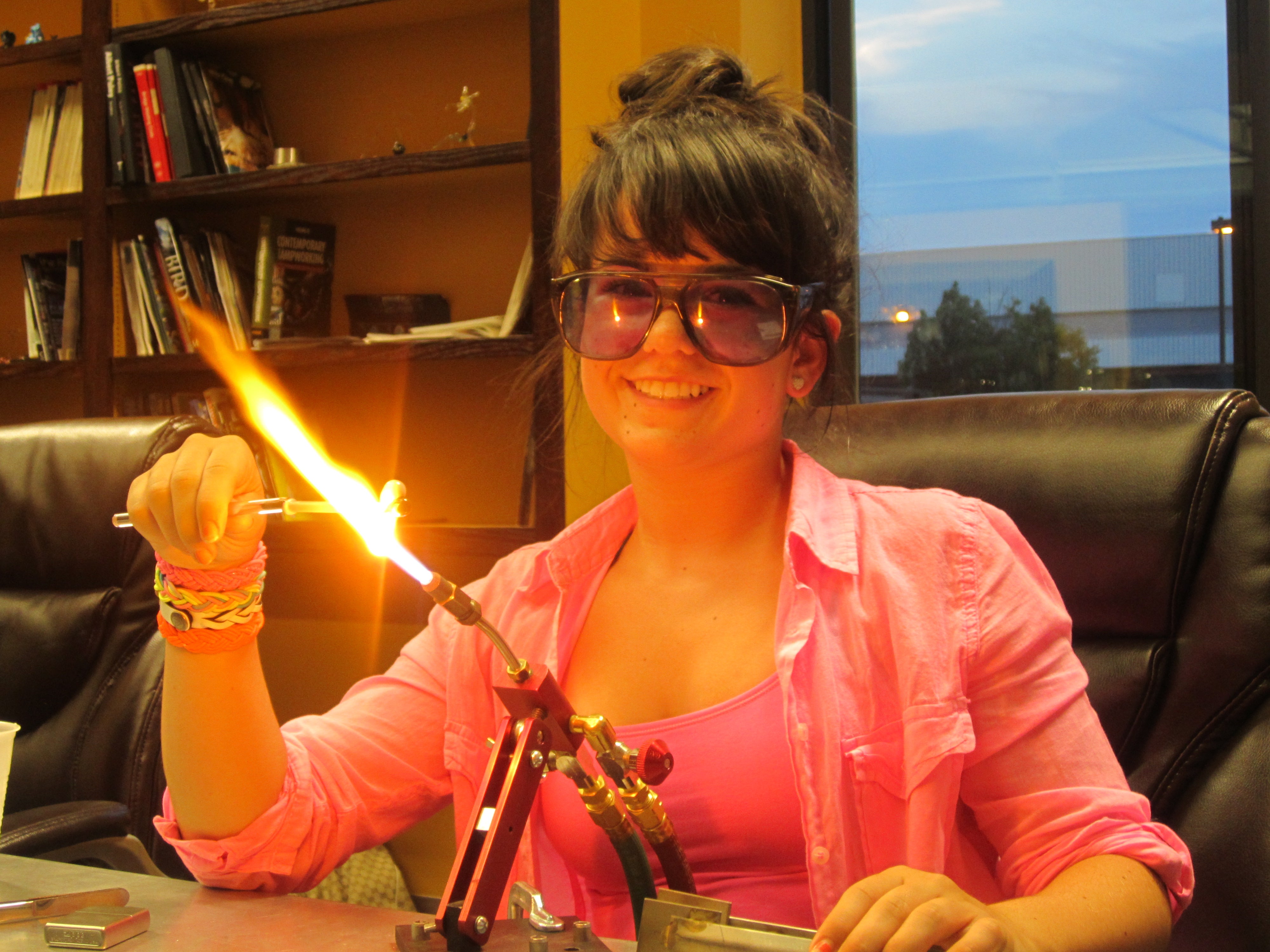 Glass Flameworking Night Course Level 2 – Rochester Arc + Flame Center