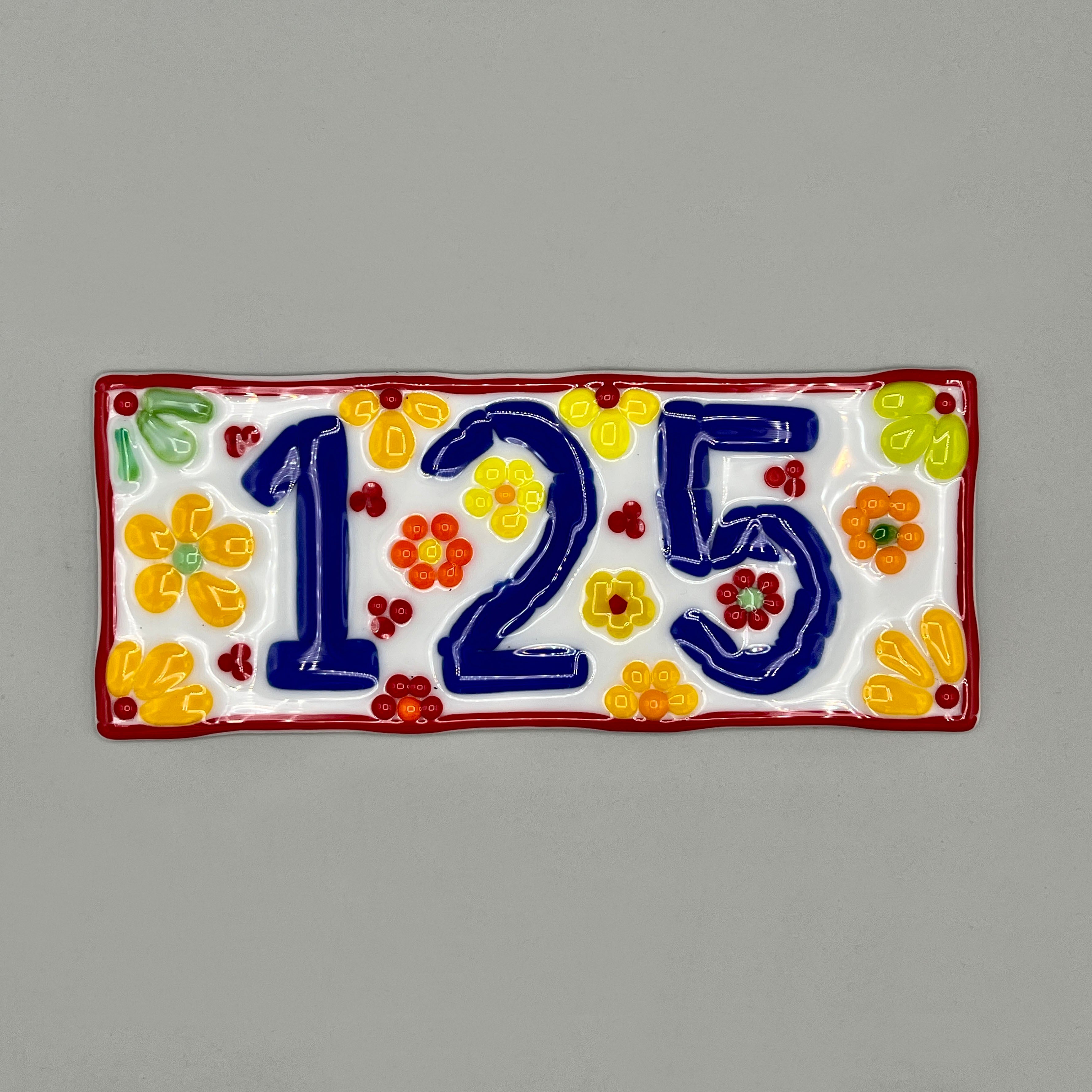 Italian House Number Tiles